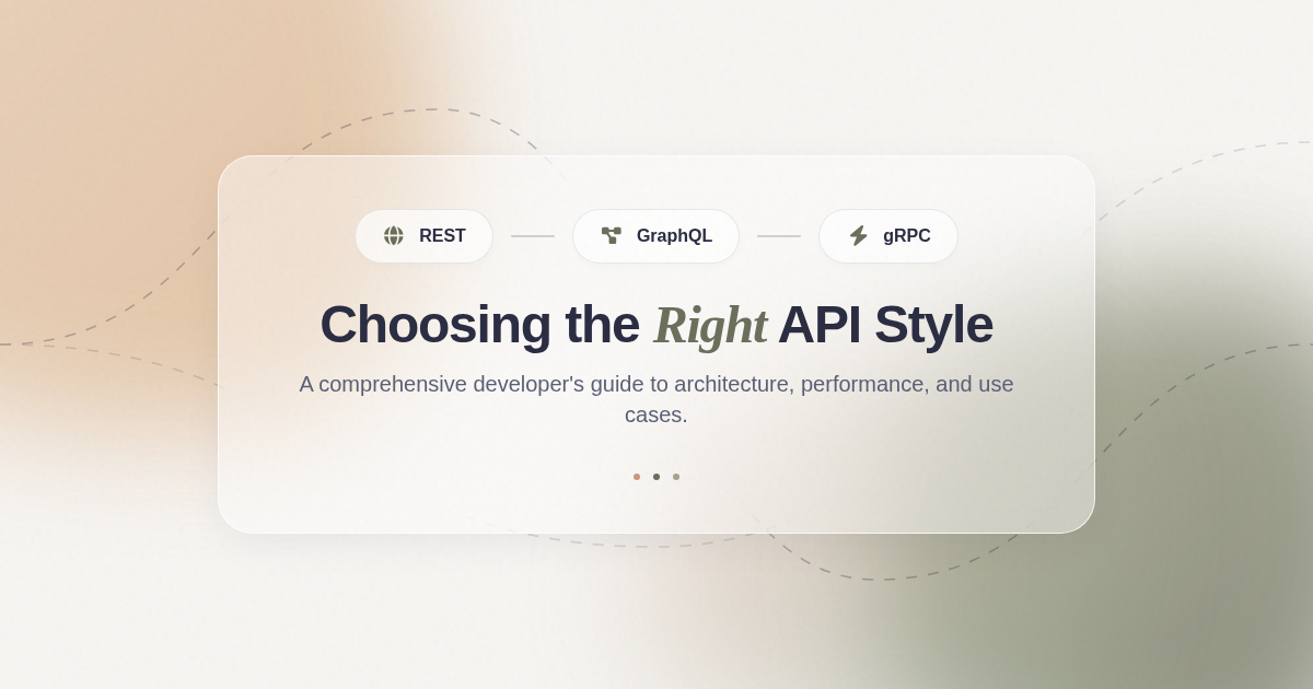 REST vs. GraphQL vs. gRPC: Choosing the Right API Style for 2026