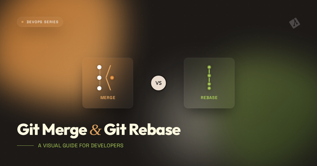 Git Merge vs. Rebase: A Visual Guide to Workflow Harmony
